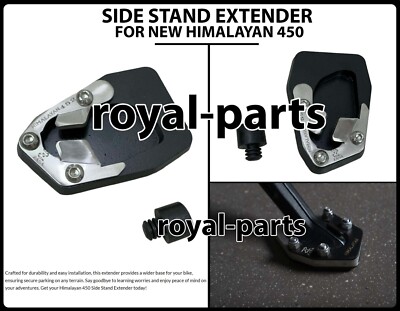 "SIDE STAND EXTENDER" FIT FOR ROYAL ENFIELD NEW HIMALAYAN 450 | eBay
