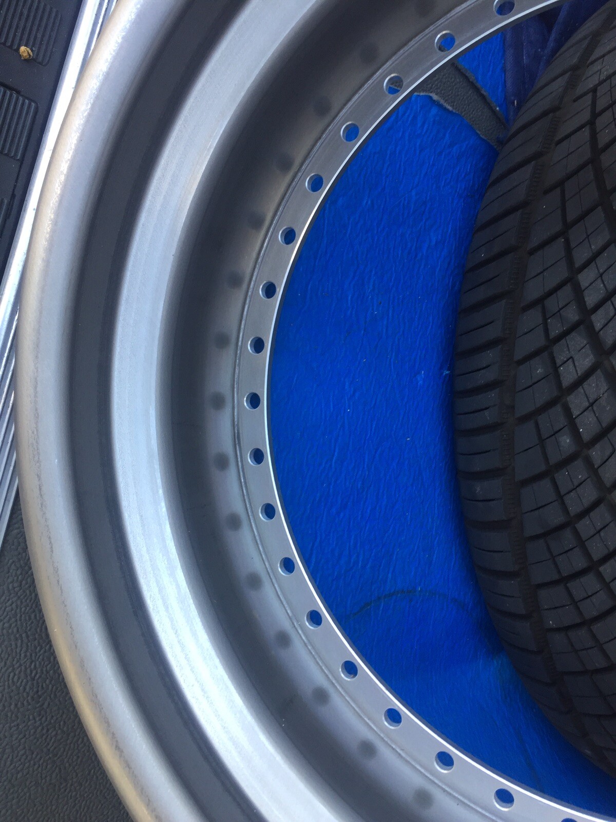 18"x 7 Outer Step Lip Raw fits all 3pc Wheel Asanti,vellano,gfg. Us ...