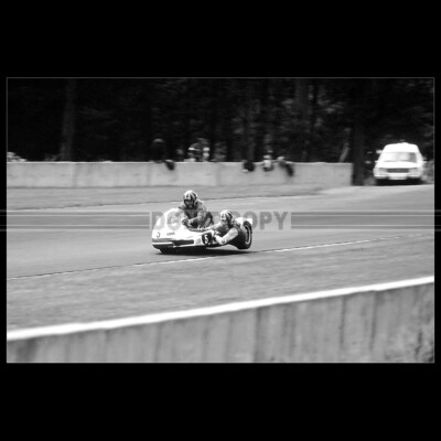 Photo M.000881 ROY HANKS & DON WILLIAMS SIDECAR 1977 DONINGTON PARK | eBay