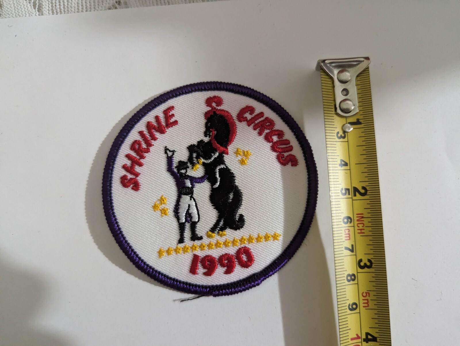 Sew on Patch Shrine Circus 1990 Shriners Club | eBay