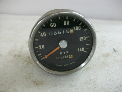 Nice!! 1974 Kawasaki H2 Speedometer Speedo 750 Vintage Triple H23 Mach ...