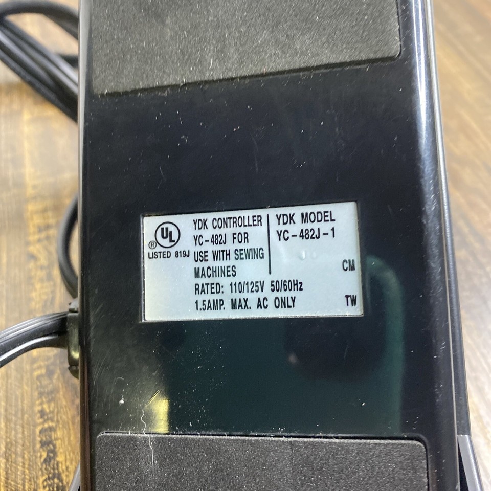YDK Power YC-482J-EC Sewing Machine Foot Pedal Speed Controller YC-482J ...