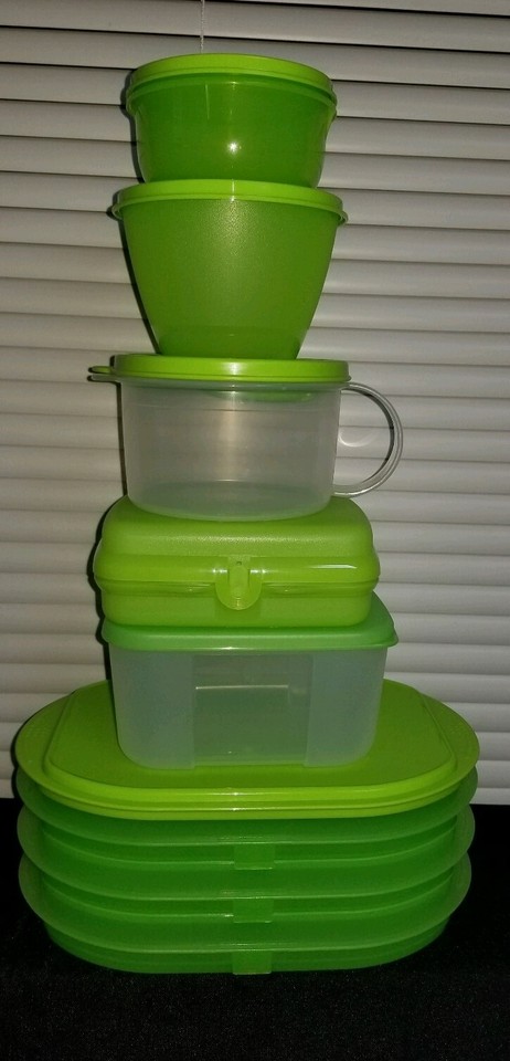 Tupperware Hot and Cold Lunch Set. Includes Fridge Stackable. New! | eBay