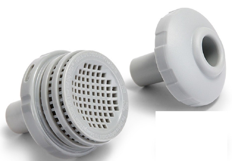 Intex quarter inch Small Pool Strainer Connector INLET OUTLET ...