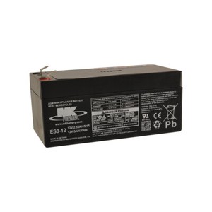 Professional 12V 3Ah Rechargeable Battery For Security Systems ...