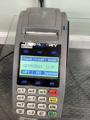 First Data FD50 Credit Card Terminal - GREAT condition | eBay