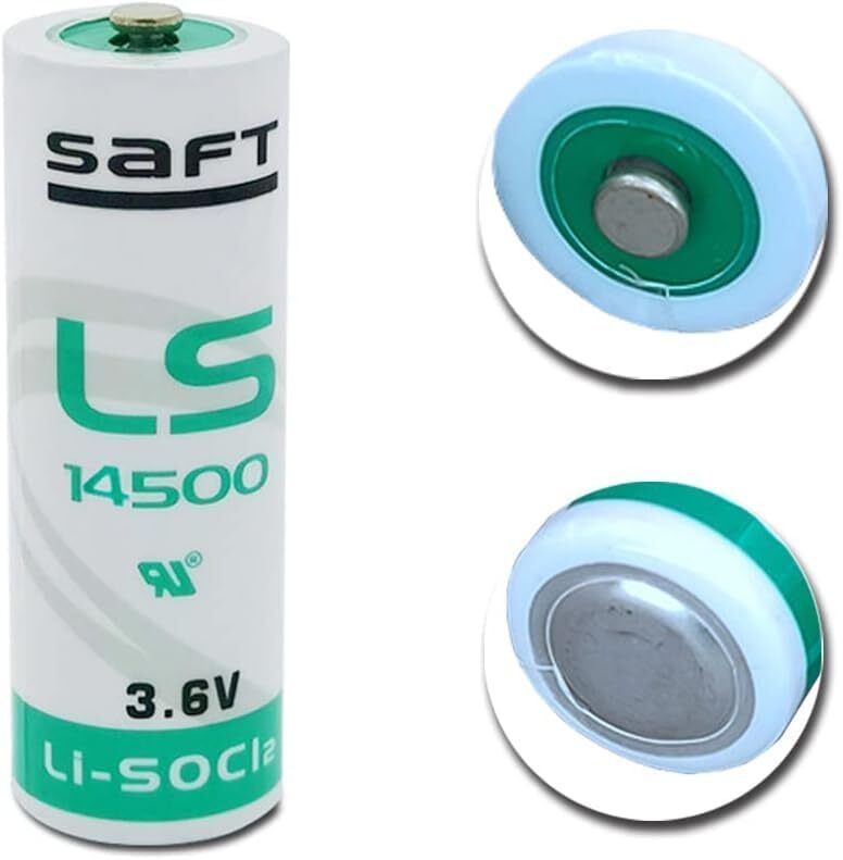 10-Pack for Saft LS14500 3.6v Lithium Battery LS 14500 / 2600mah AA ...