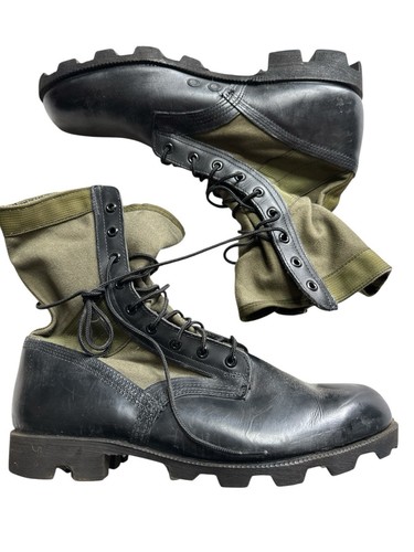 Vietnam Boot Combat Tropical Spike Resistant Jungle Boots Read! New | eBay