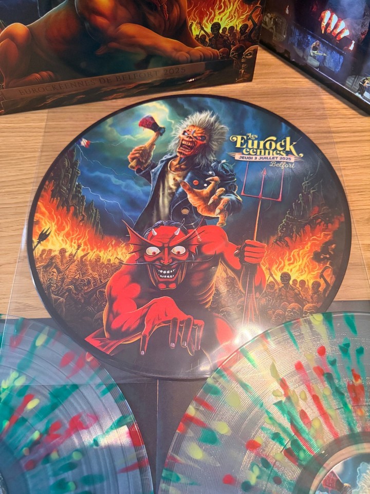 HEAVY METAL VINYL RECORD - IRON MAIDEN | eBay