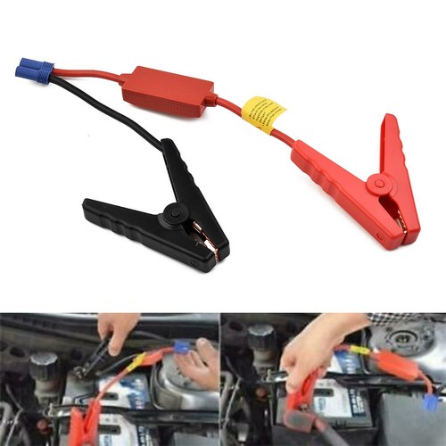 Car Portable Jump Starter Cable Clamp Clip Connector Battery EC5-Plug ...