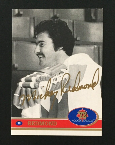 1991/92 Future Trends Gold Letters Swirl Mickey Redmond Autograph | eBay