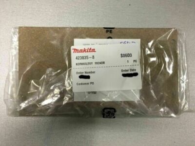 NEW Makita Cork Rubber Plate for 9924DB Belt Sander 423035-8 | eBay