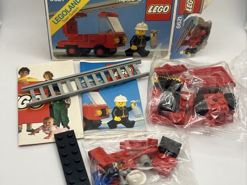 Vintage LEGO Town: Fire Truck (6621). 1984 Set New in Opened Box ...