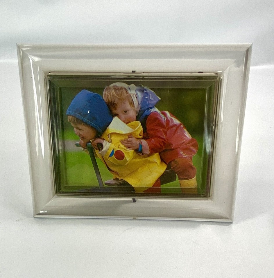 Vintage Picture Frame Small Clear Smoke Plastic Acrylic 1970s Retro 3 ...