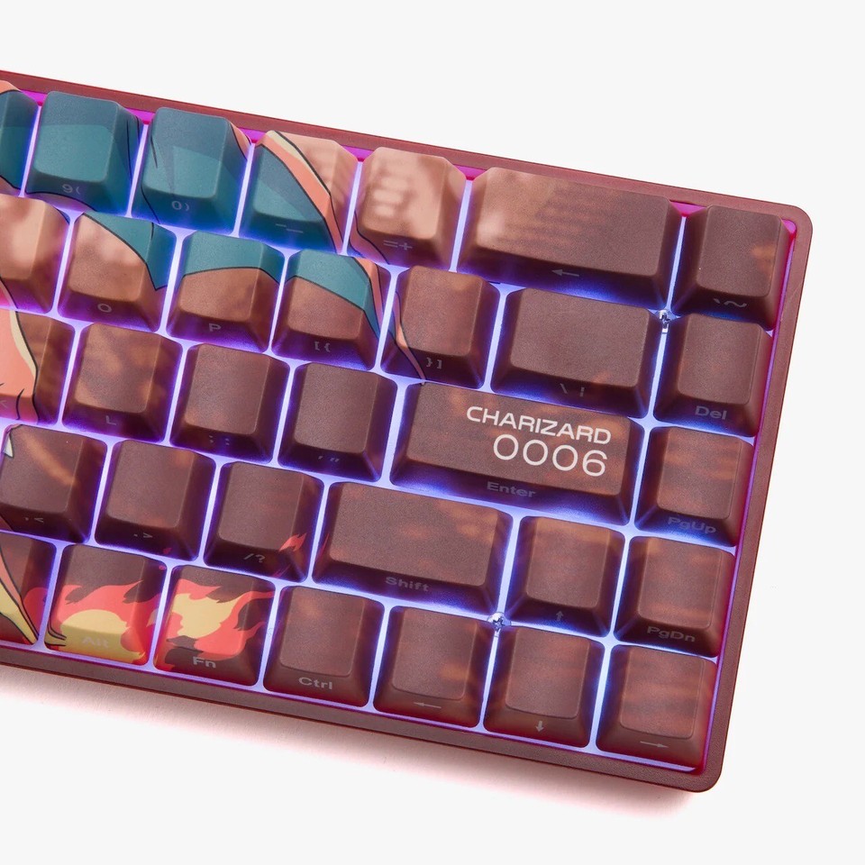 Pokémon + HiGround HG Base 65 Keyboard - Charizard - Limited Edition ...