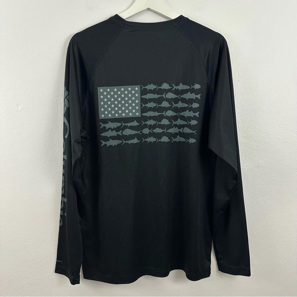 Columbia Sportswear Terminal Tackle PFG Fish Flag Men's Size M ... | eBay