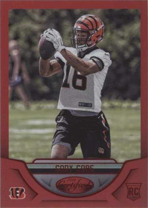 2016 Panini Certified - Rookies Cody Core #193 Mirror Red /99 (RC) for ...