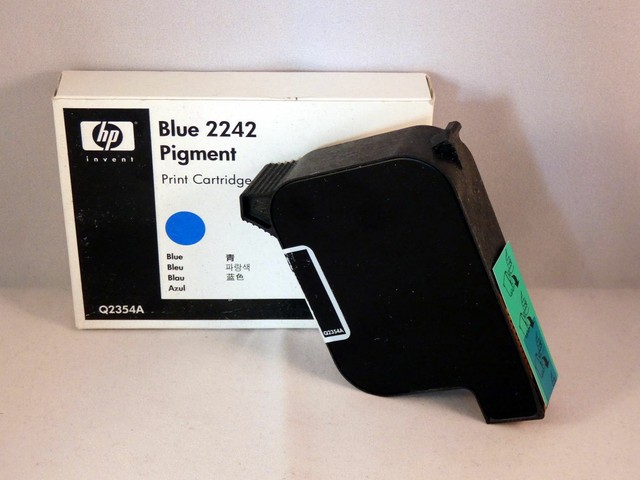 HP Ink Cartridge SPS Blue 42ml 2242 Pigment Q2354A for sale online | eBay