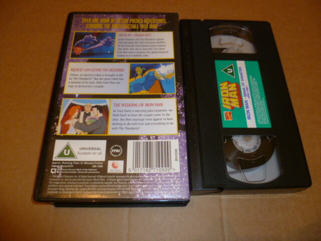 Iron Man - Brink Of Disaster (VHS/SH, 1996) for sale online | eBay