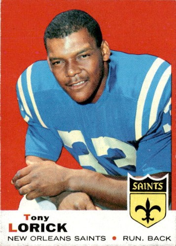 1969 Topps #61 Tony Lorick New Orleans Saints | eBay