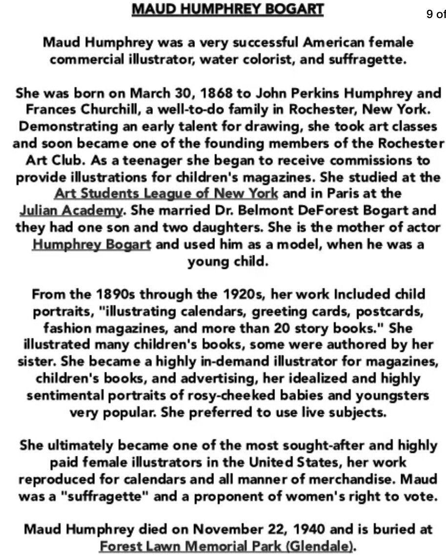 Hamilton Gifts LTD "Maud Figures,”Sharing Secrets”ID # 910007, LE#6781 ...
