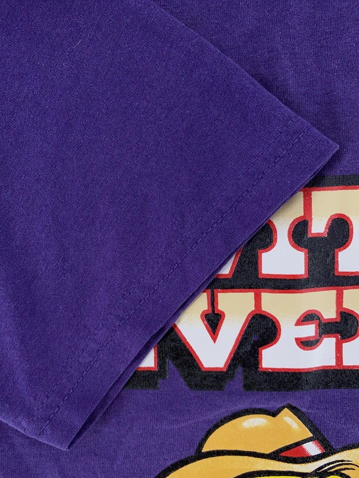 Vintage Twitty Fever Band Shirt Mens Medium Purple Cartoon Country ...