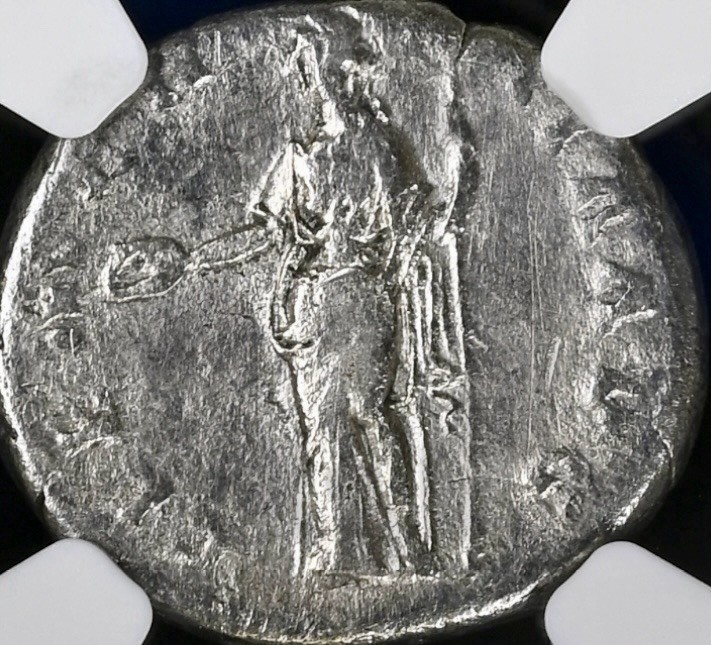 Roman Silver Denarius Emperor Antoninus Pius Ancient 138-161AD NGC ...