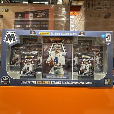 2025 Panini Mosaic Football Costco Mega Box Sealed + Oversized Card | eBay