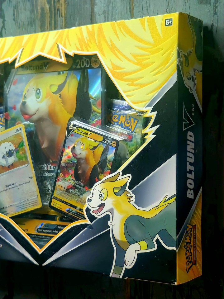 Boltund V Box Promo Pokemon TCG [Sword & Shield] - - NEW - FACTORY ...
