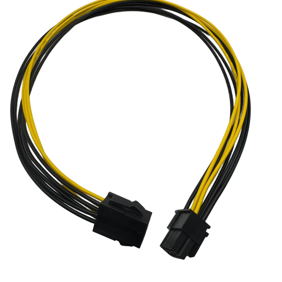 PCI-E Graphics Card Cable PSU 6-pin to GPU 8 Pin (6+2) PCI Express ...