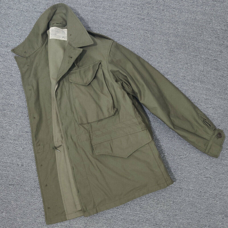 Replica WW2 US Military M43 Field Jacket WWII U.S. ARMY M1943 Men's ...
