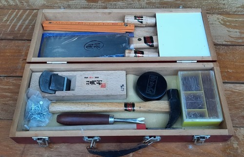 10 pieces Japanese woodworking tool kit Carpentry Box | eBay