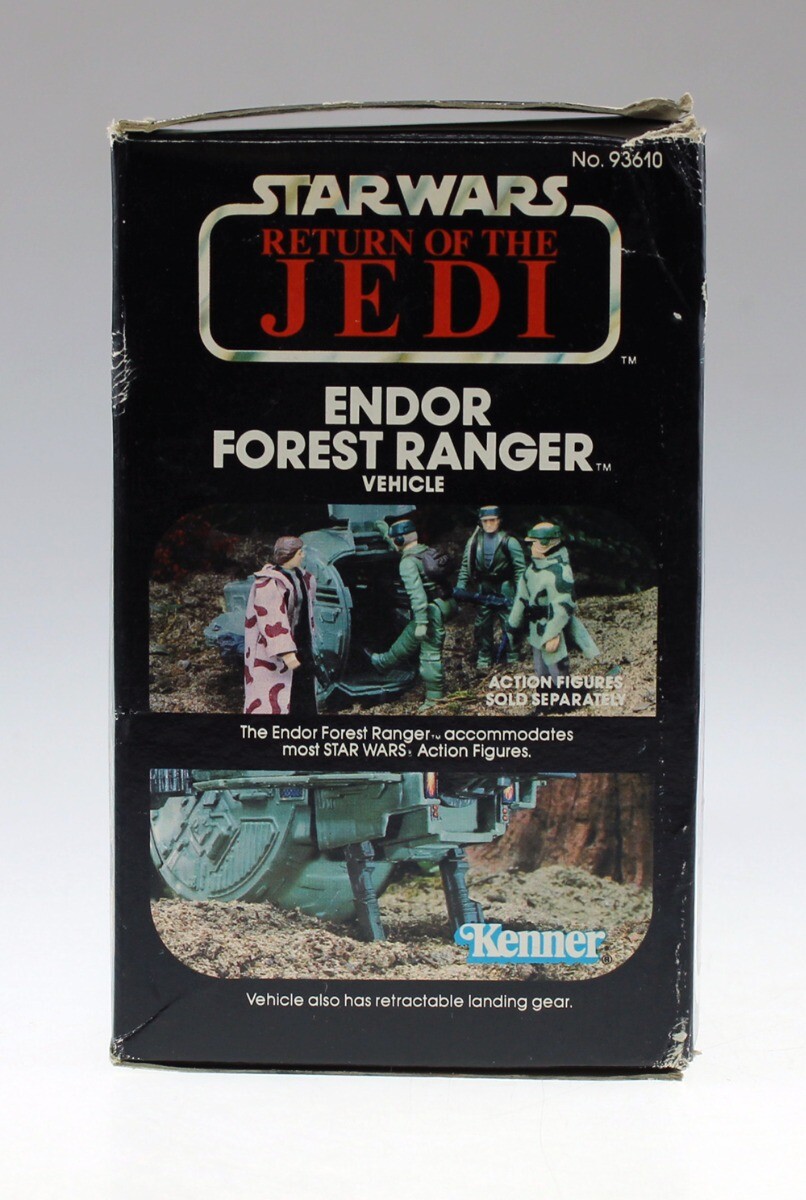 Vintage Star Wars ROTJ Mini-Rig Vehicle Endor Forest Ranger C8 with C7 ...