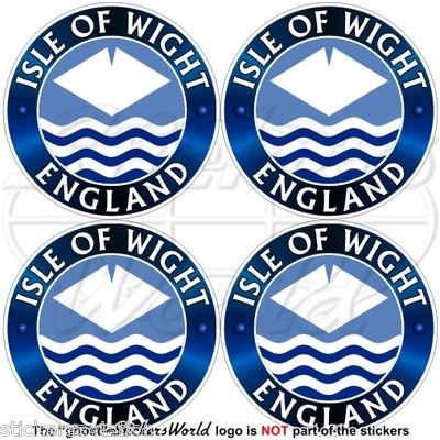 ISLE of WIGHT-ENGLAND UK County Flag, British 50mm (2") Vinyl Stickers ...