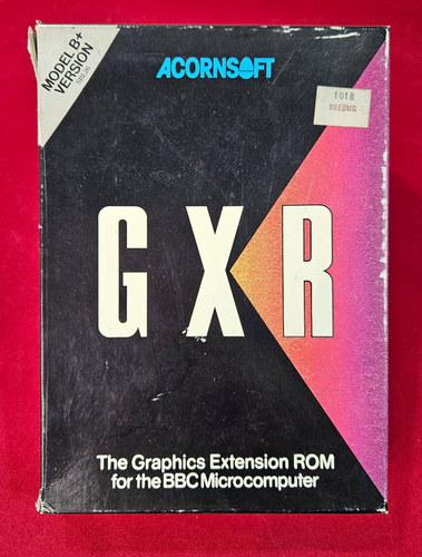 GXR Graphics Extension ROM & Cassette for Acorn BBC B+ by Acornsoft ...