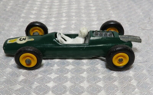 Vintage Matchbox Lesney No. 19 Lotus F1 Racing Car in Green #3 W Driver ...