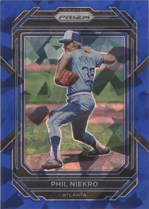 2023 Panini Prizm - Phil Niekro #264 Blue Ice Prizm for sale online | eBay