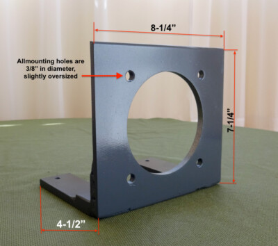 Electric Motor Mounting Bracket for Baseless Frame Type 56C Motors | eBay