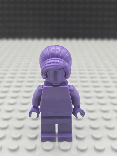 Everyone Is Awesome monochrome minifigures LEGO Dark Purple | eBay
