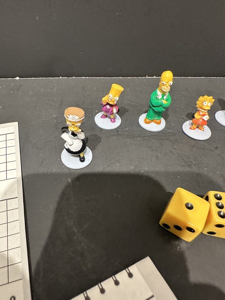 The Simpsons Clue Board Game 2nd Edition Complete 2002 | eBay