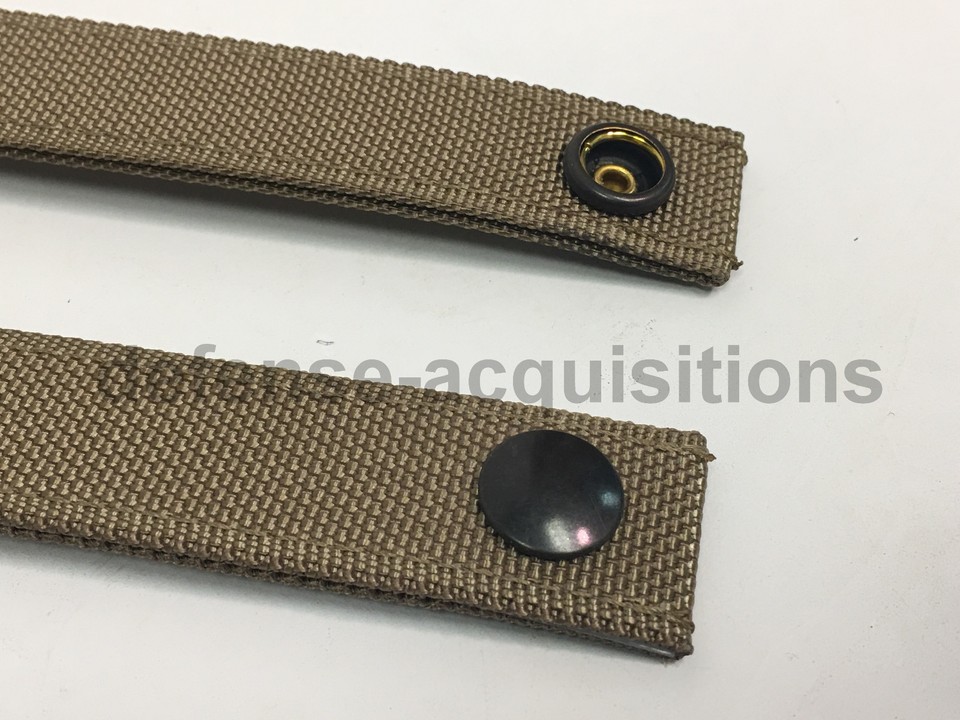 SET OF 2 Military SEW ON MOLLE Replacement Straps 8.5 INCH Pouch Pack ...