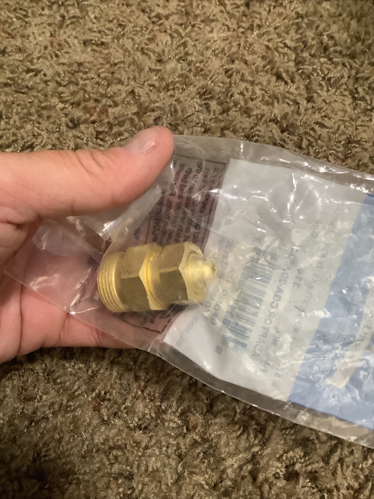 Western 314 Acetylene Cylinder Adapter CGA 200 to CGA 520 for sale ...