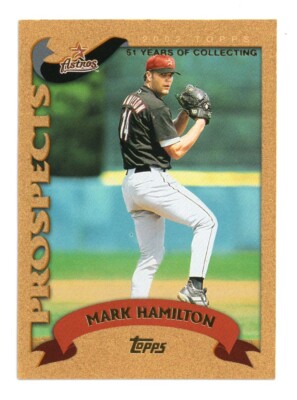 2002 Topps Traded Gold #T179 Mark Hamilton 1353/2002 | eBay