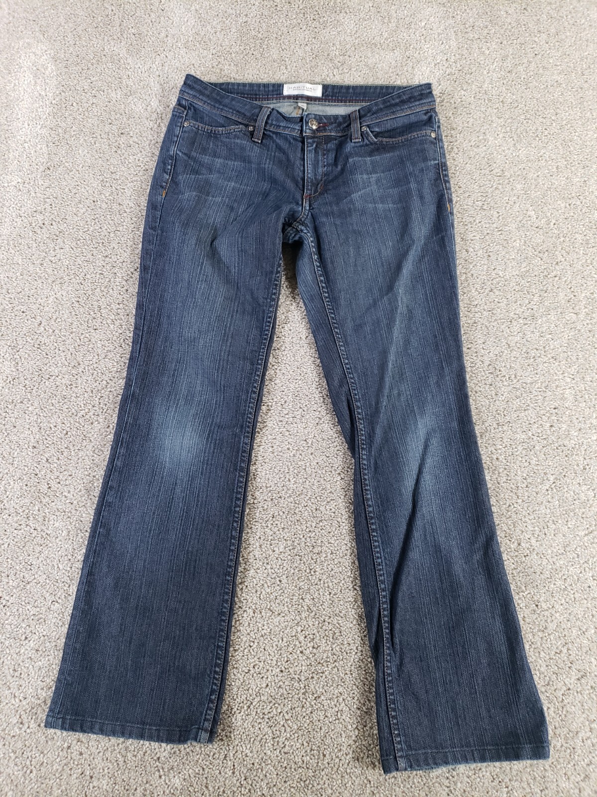 Habitual Womens Denim Jeans 30 Blue Bootcut Cotton Blend | eBay