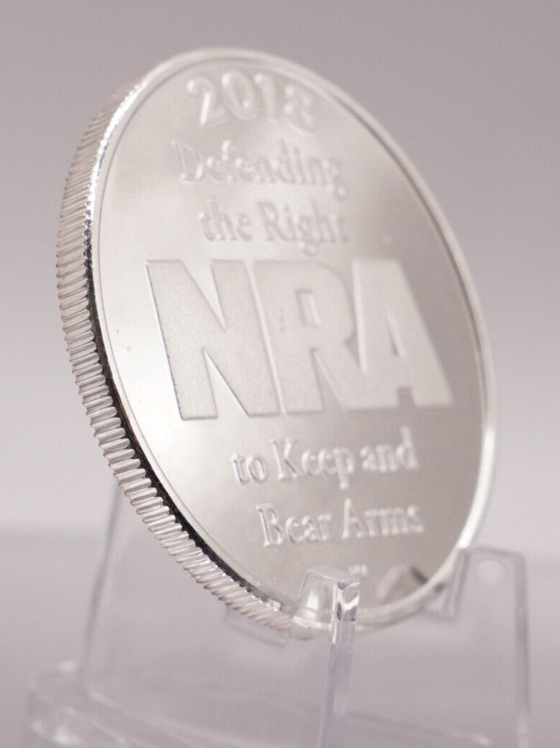2018 NRA Right to Bear Arms 2nd Amendment 1oz 999 FINE Silver art bar ...