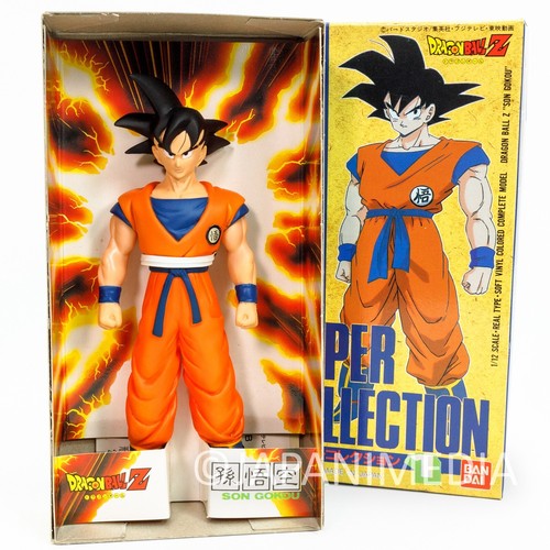 RARE Dragon Ball Z Gokou 1/12 Figure Super Collection Bandai 1992 JAPAN ...