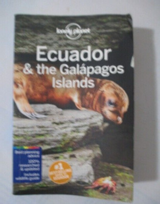 Lonely Planet Ecuador & the Galapagos Islands 414 Pages 7.5 X 5 inches ...