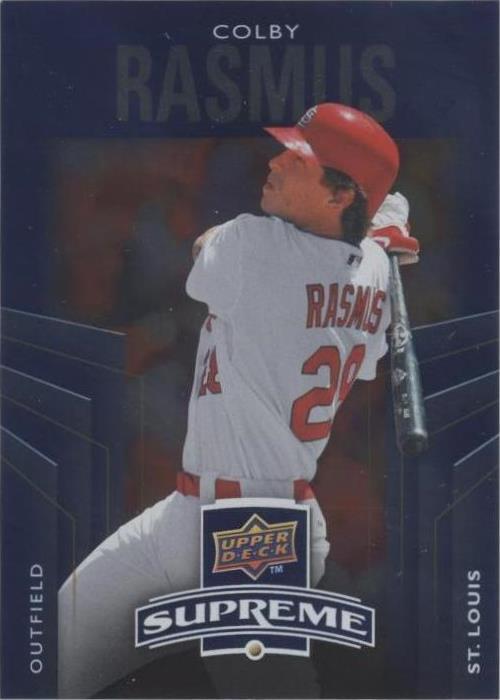 2010 Upper Deck - Supreme Colby Rasmus #S-42 Blue for sale online | eBay