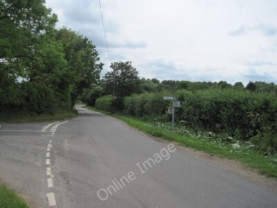 Photo 6x4 Road junction at Claythorpe c2010 | eBay UK