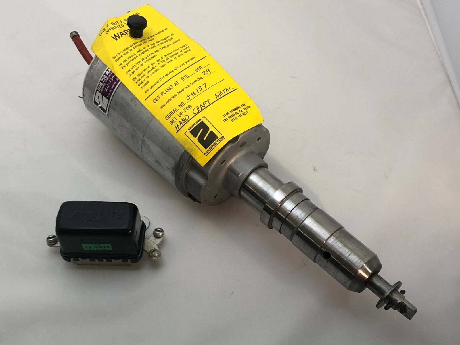 FACTORY REBUILT VERTEX MAGNETO JOE HUNT 1953-1966 Buick Nailhead Engine ...